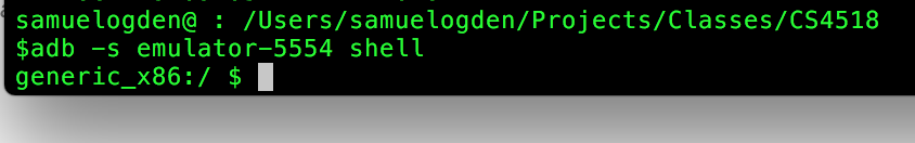 CS4518 Android Application Database Tutorial